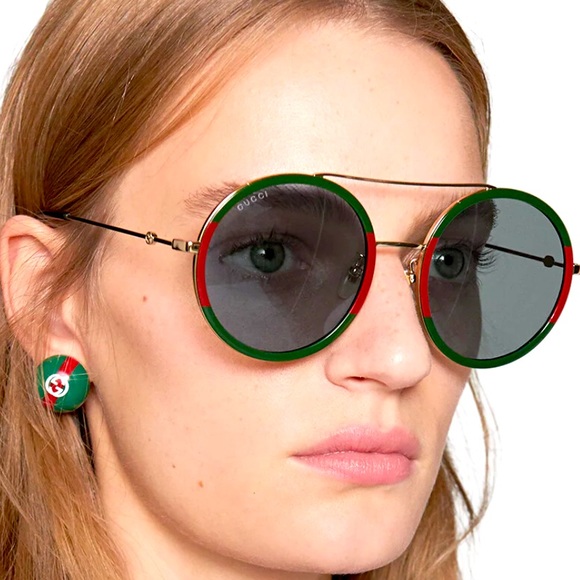 Gucci | Accessories | Gucci Round Frame Shades | Poshmark